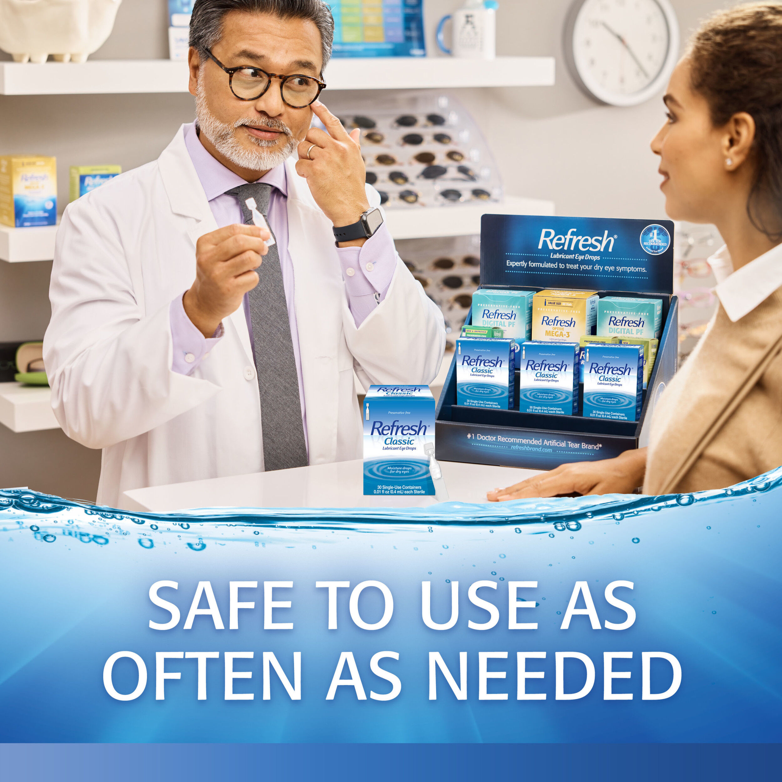 REFRESH® CLASSIC Lubricant Eye Drops