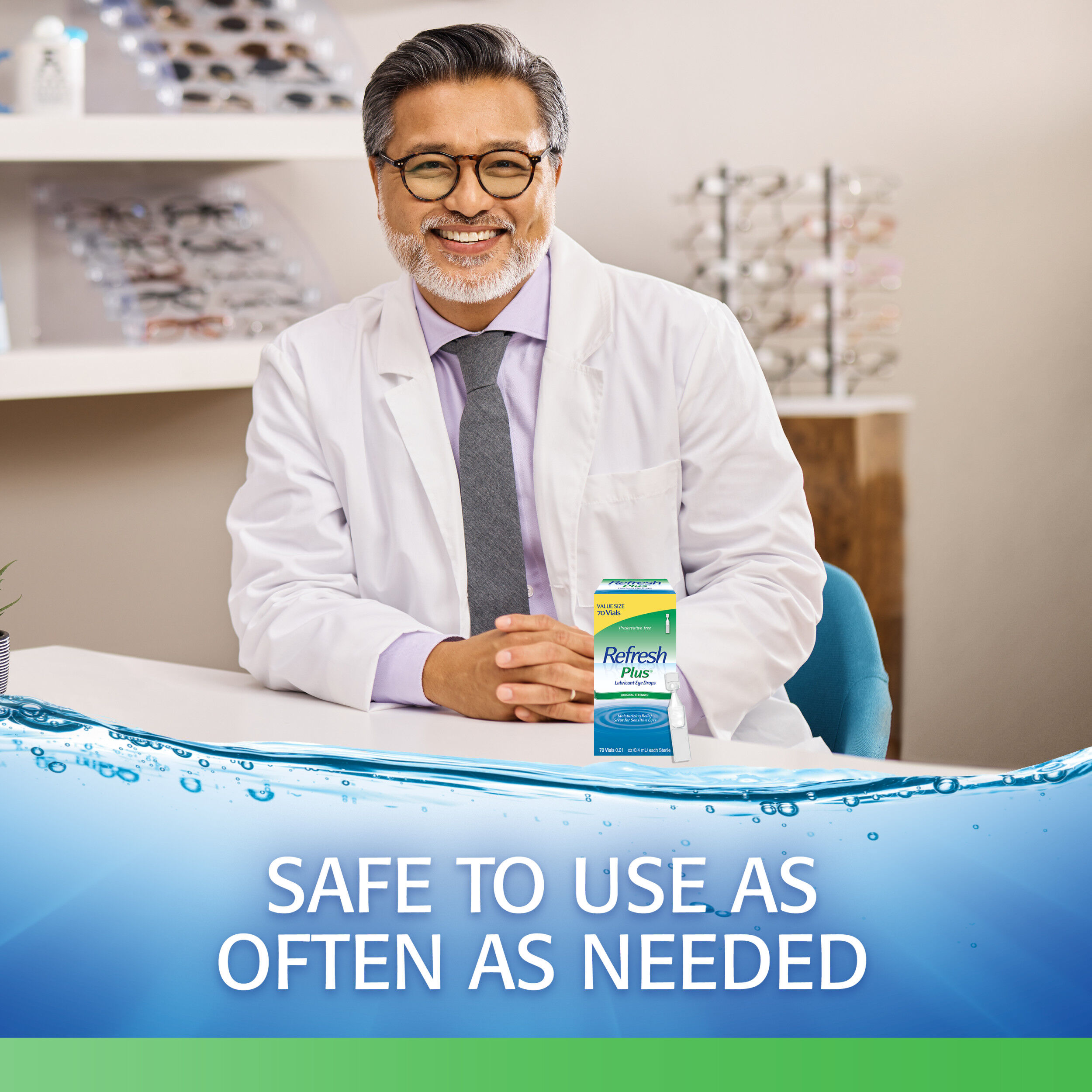 REFRESH PLUS® Lubricant Eye Drops