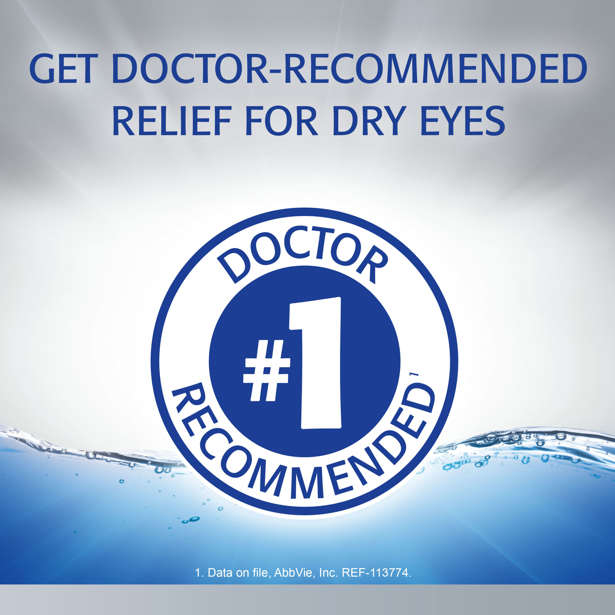 REFRESH OPTIVE® ADVANCED Lubricant Eye Drops