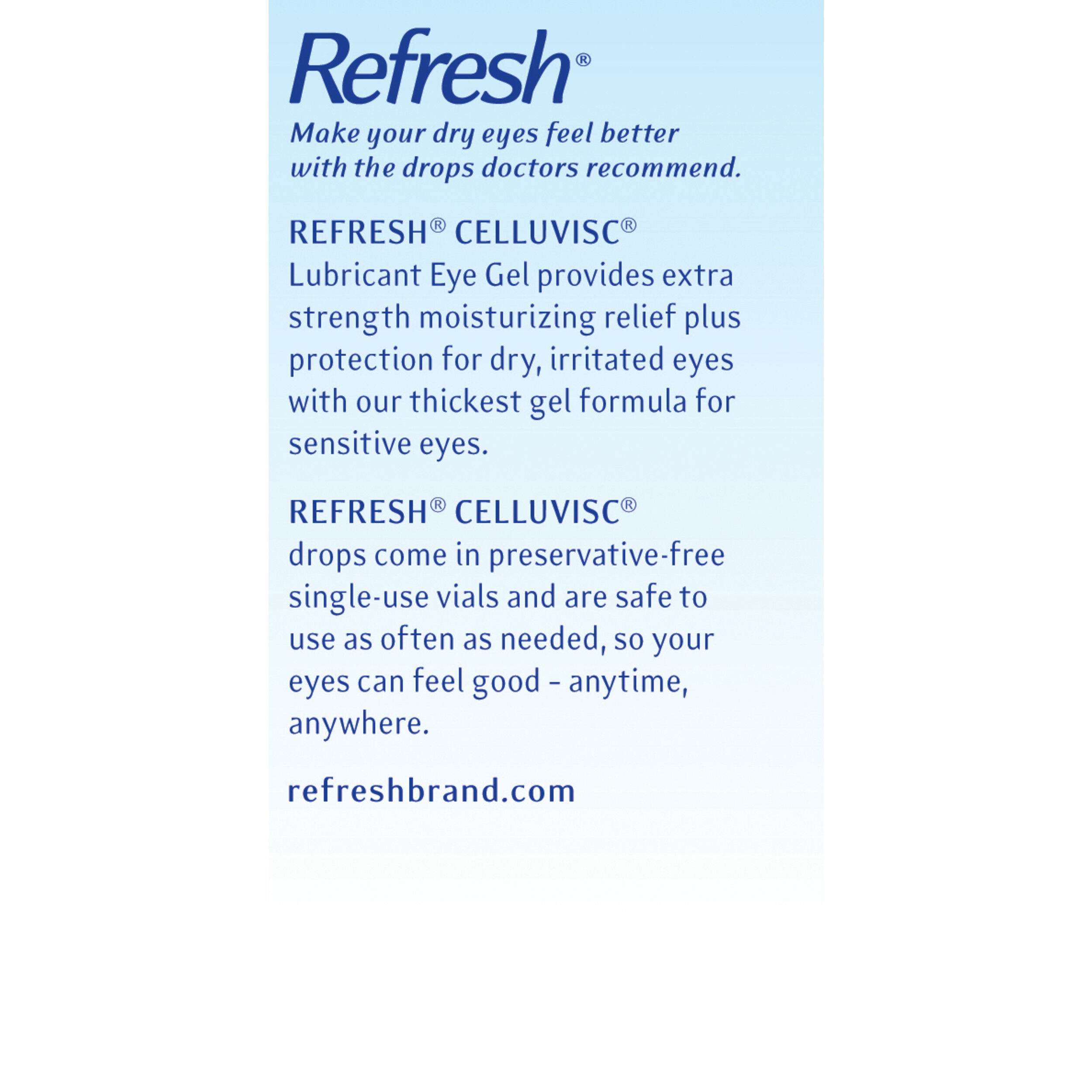 REFRESH® CELLUVISC® - Shop REFRESH®