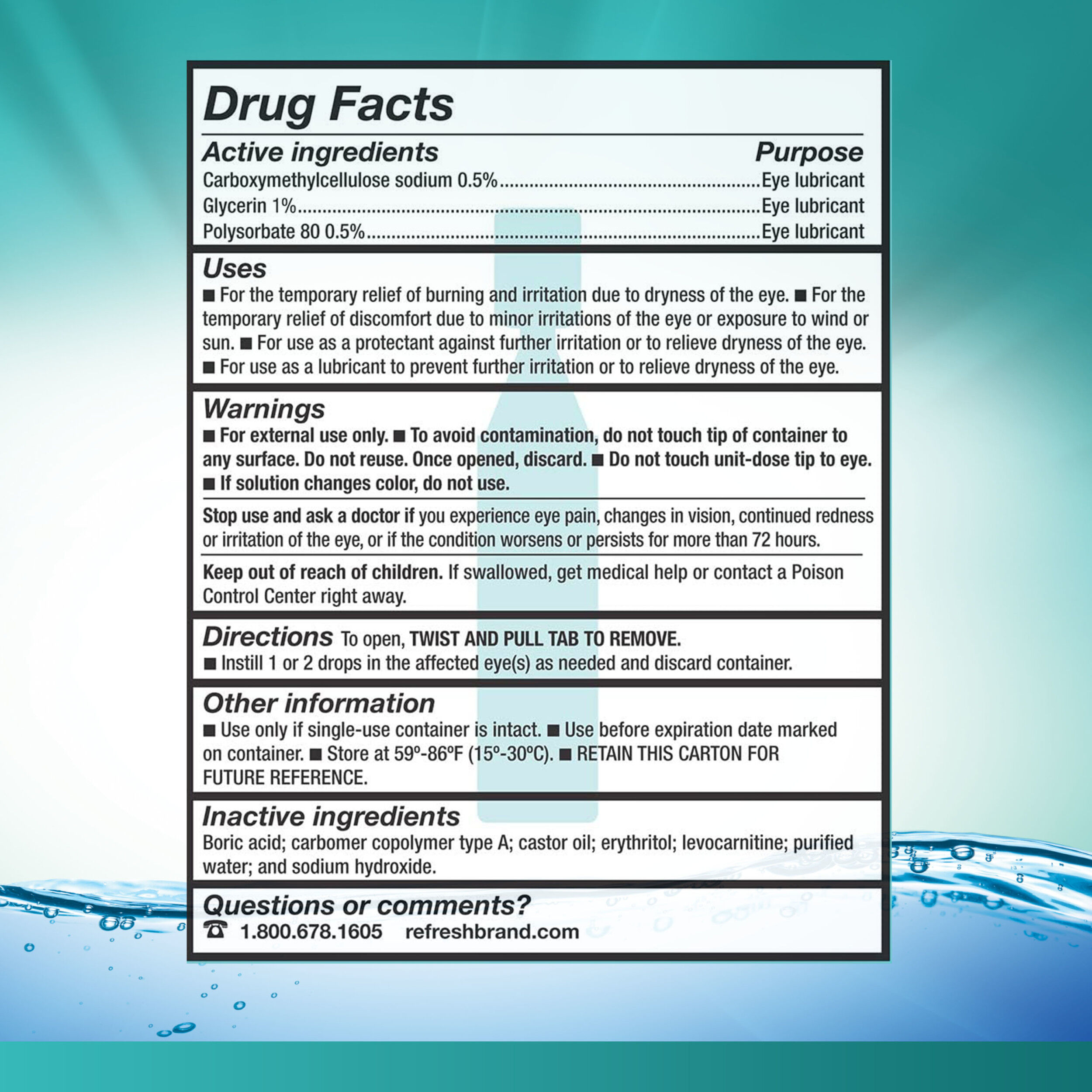 REFRESH DIGITAL® PF Lubricant Eye Drops