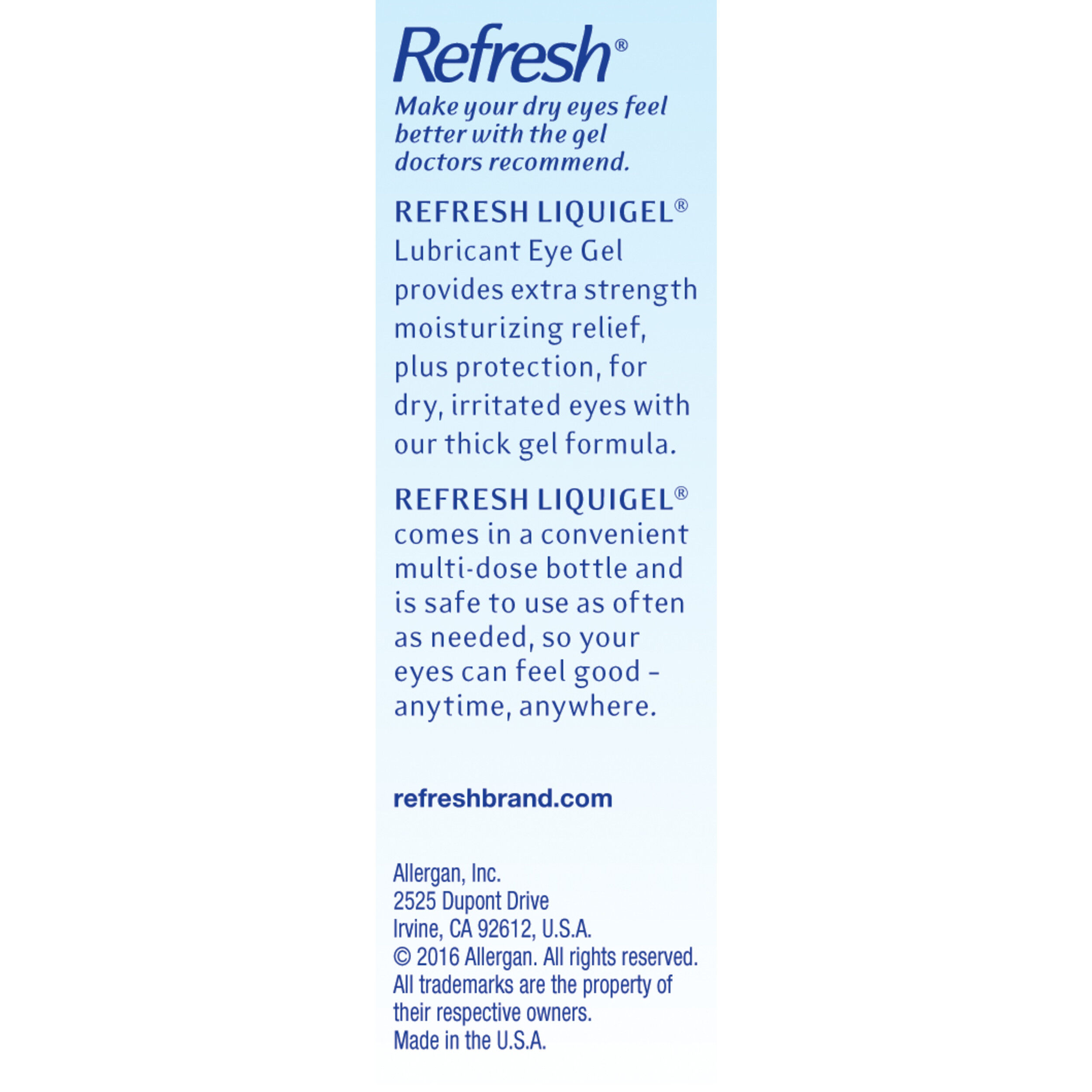 REFRESH LIQUIGEL® - Shop REFRESH®